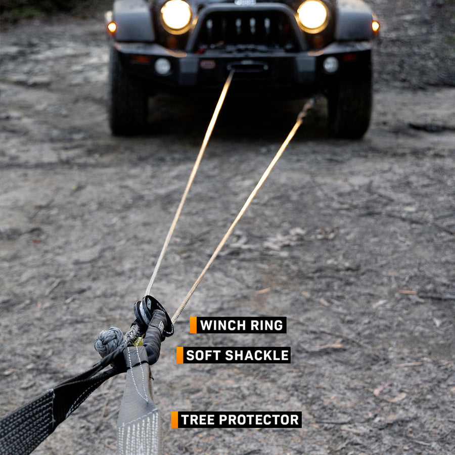 100mm Winch Snatch Ring - Recovery Pulley – ALTIQ™